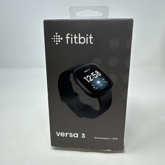 fitbit | Wearables | Fitbit Versa 3 Health Fitness Smartwatch With Gps ...